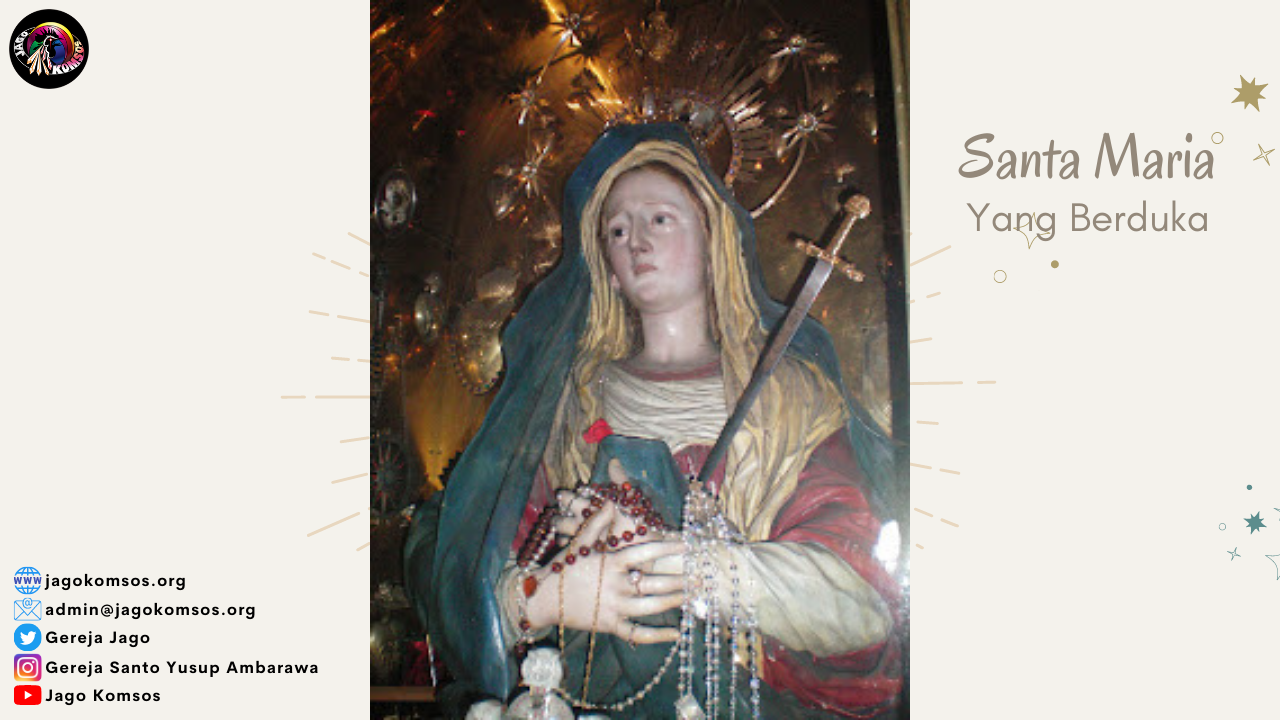 Santa Maria Yang Berduka - Gereja Santo Yusup Ambarawa