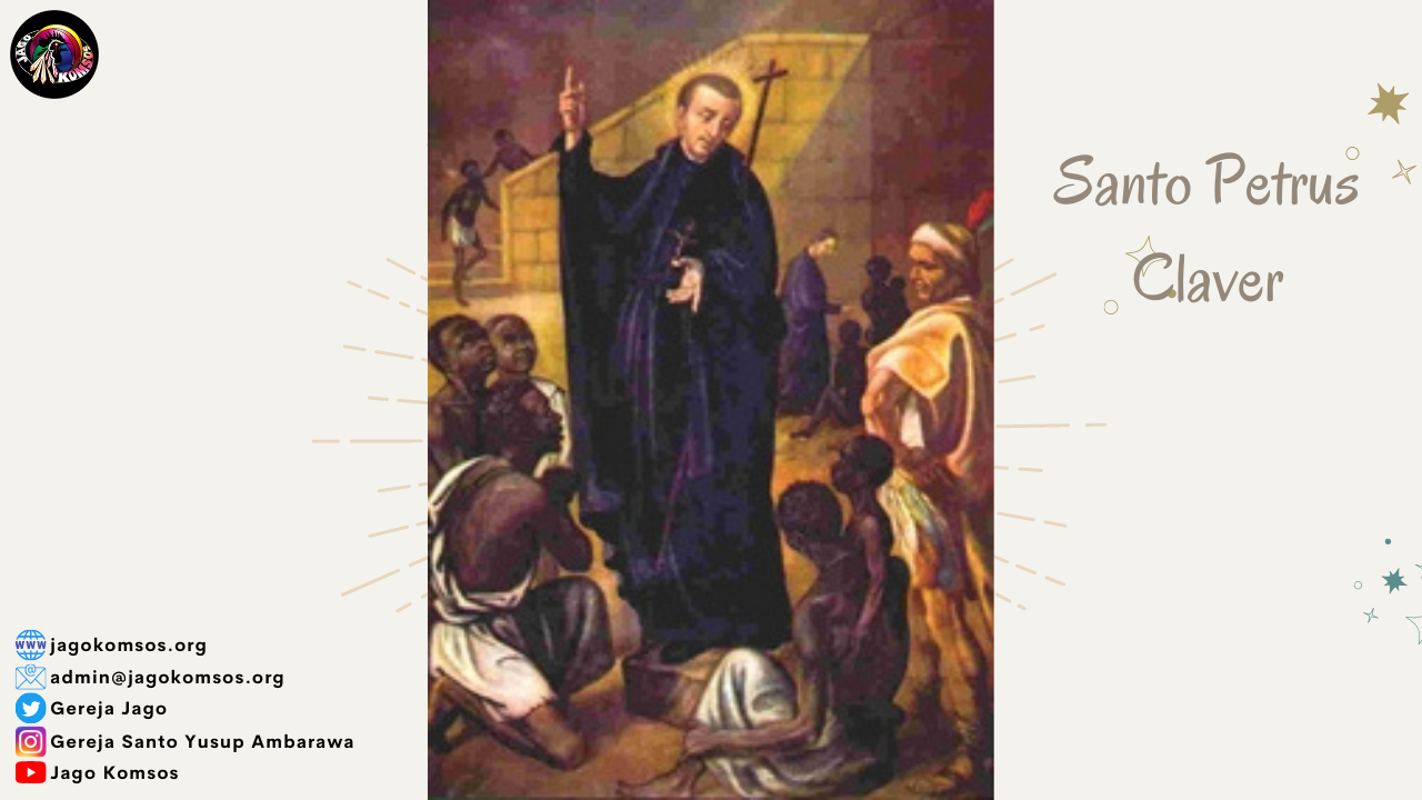 Santo Petrus Claver - Gereja Santo Yusup Ambarawa