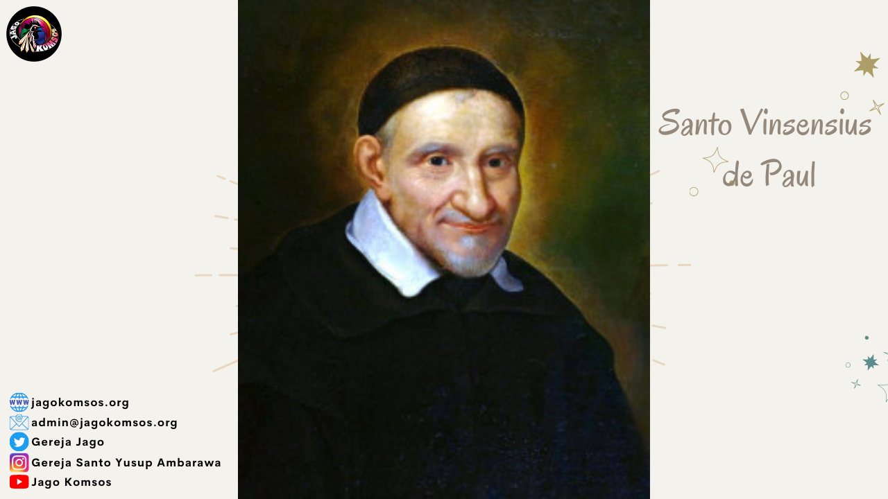 Santo Vinsensius de Paul - Gereja Jago