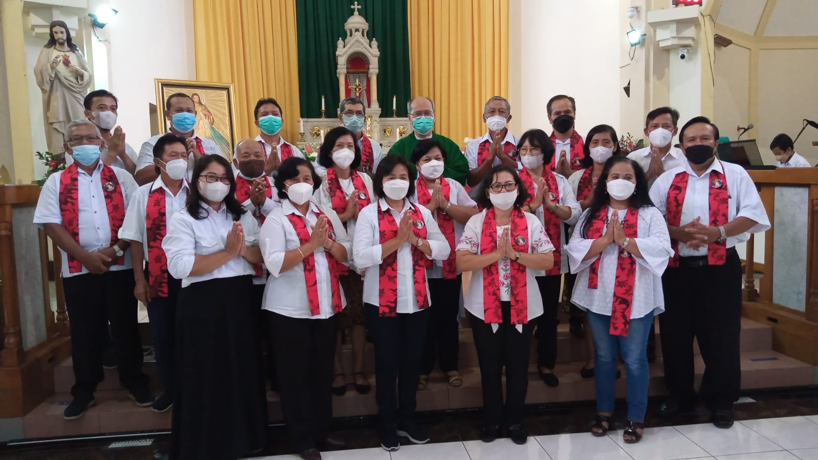 Pelantikan dan Pengukuhan Pengurus JKKI - Gereja Santo Yusup Ambarawa
