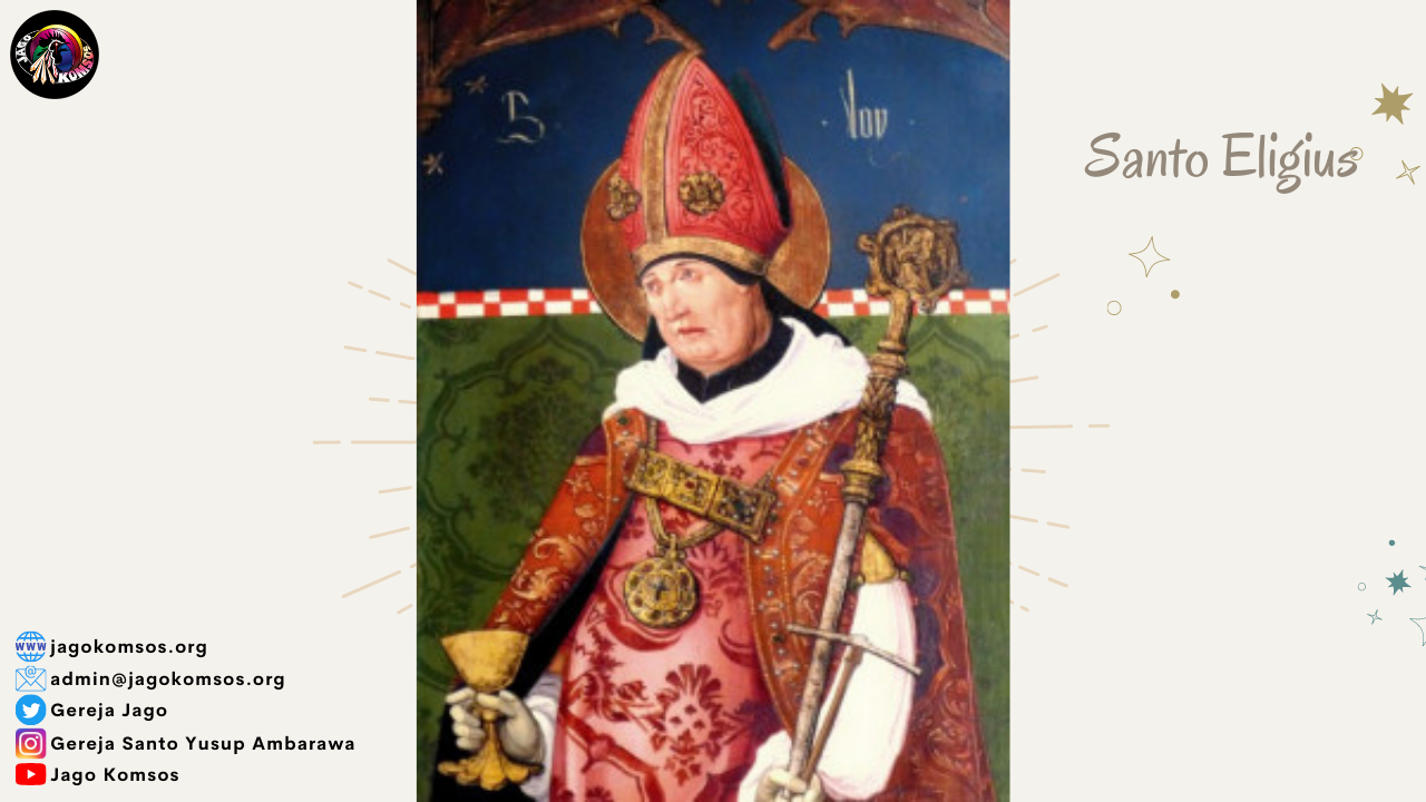 Santo Eligius - Gereja Santo Yusup Ambarawa