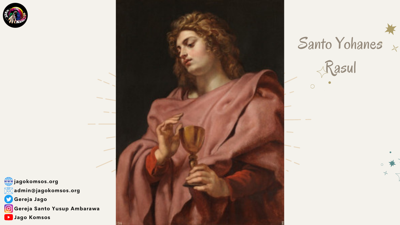 Santo Yohanes Rasul - Gereja Santo Yusup Ambarawa