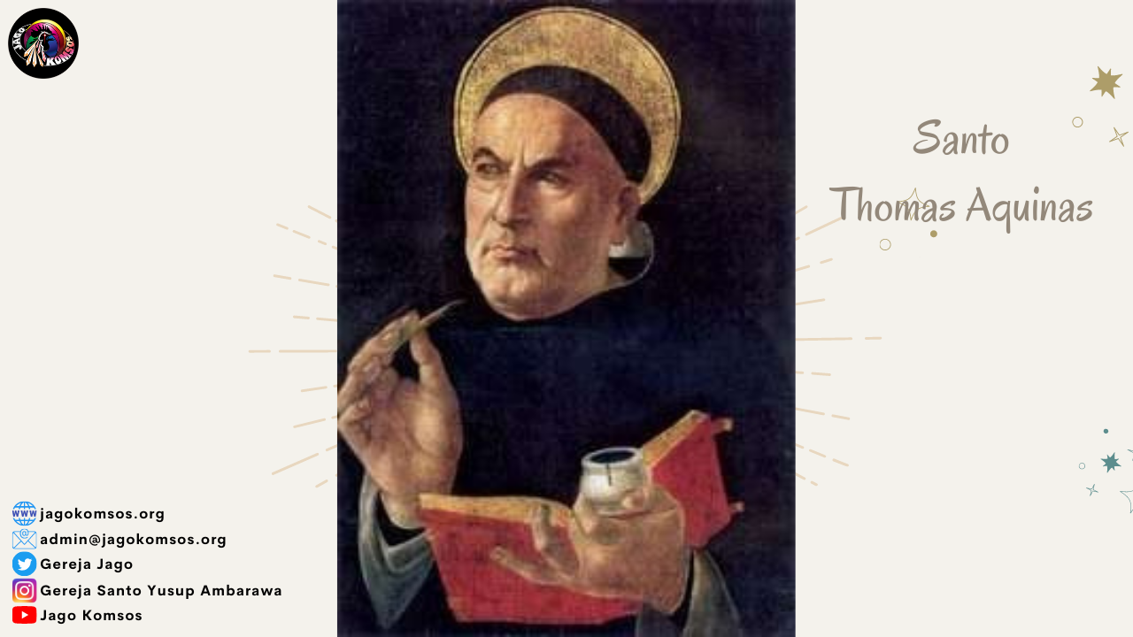 Santo Thomas Aquinas - Gereja Santo Yusup Ambarawa