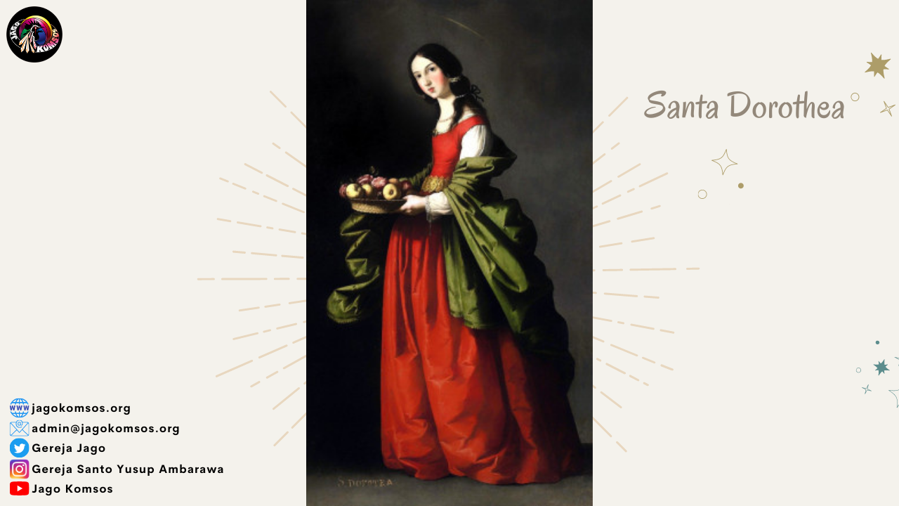 Santa Dorothea - Gereja Santo Yusup Ambarawa