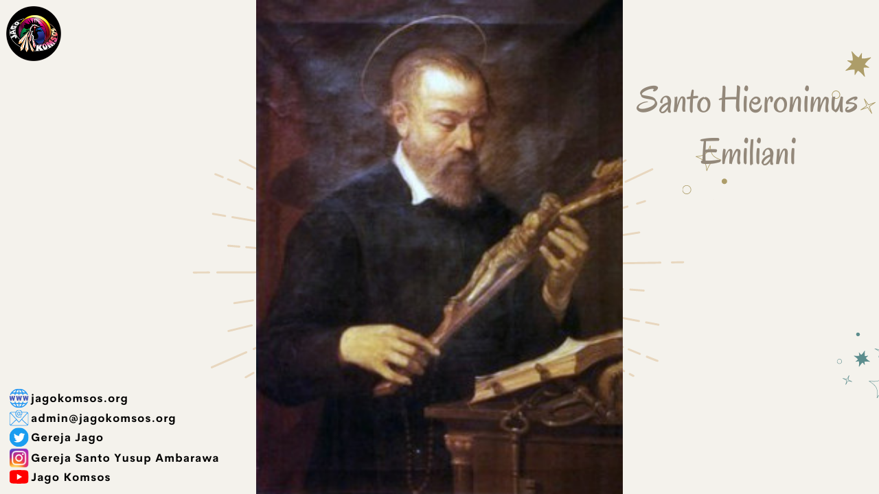 Santo Hieronimus Emiliani - Gereja Jago