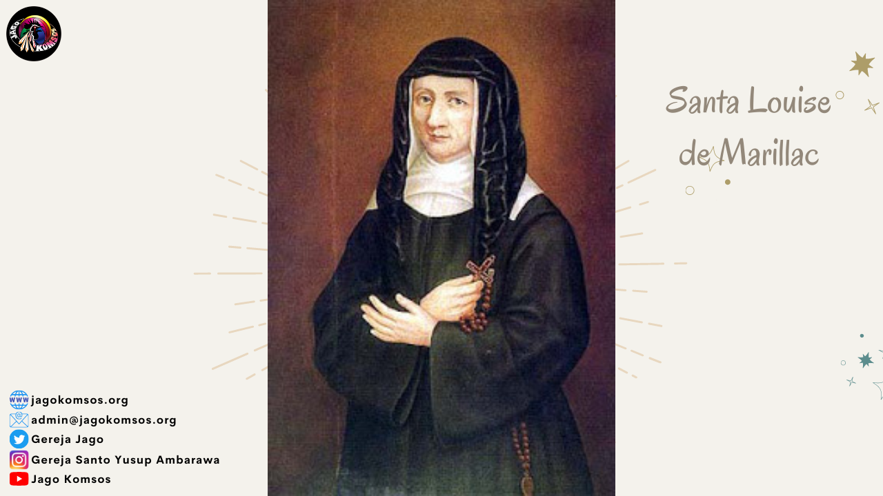 Santa Louise de Marillac - Gereja Jago