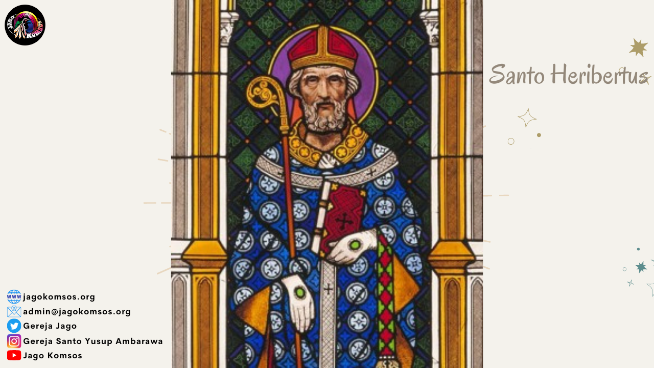 Santo Heribertus - Gereja Santo Yusup Ambarawa