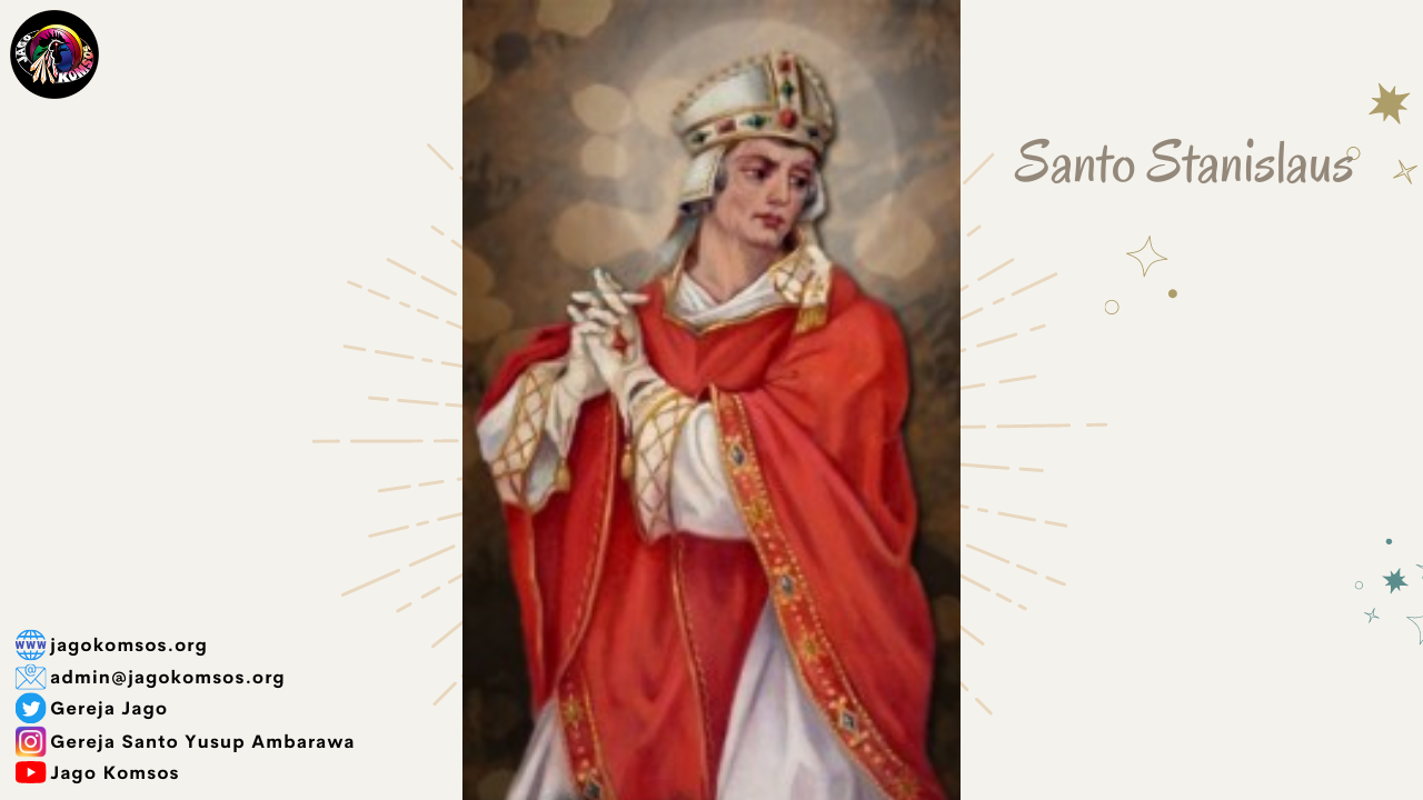 Santo Stanislaus - Gereja Santo Yusup Ambarawa